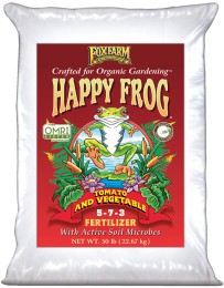 Happy Frog® Tomato & Vegetable Fertilizer - FoxFarm Soil & Fertilizer ...